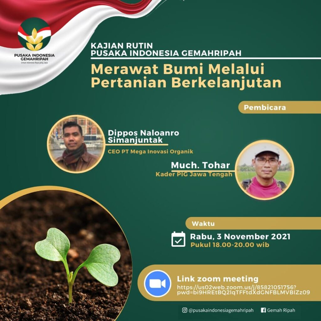 Merawat Bumi Melalui Pertanian Berkelanjutan - Pusaka Indonesia Gemahripah