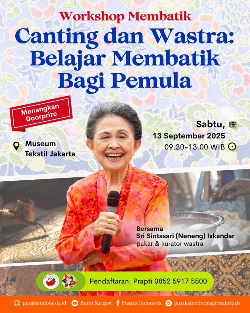 Workshop Membatik - Canting dan Wastra: Belajar Membatik Bagi Pemula ...